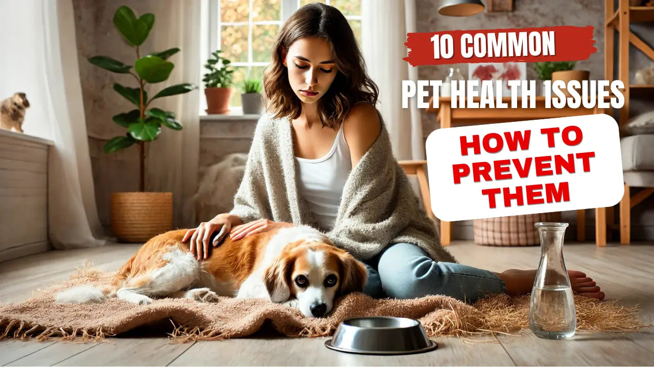 10 Common Pet Health Issues and Prevention Tips – Poochi Paws